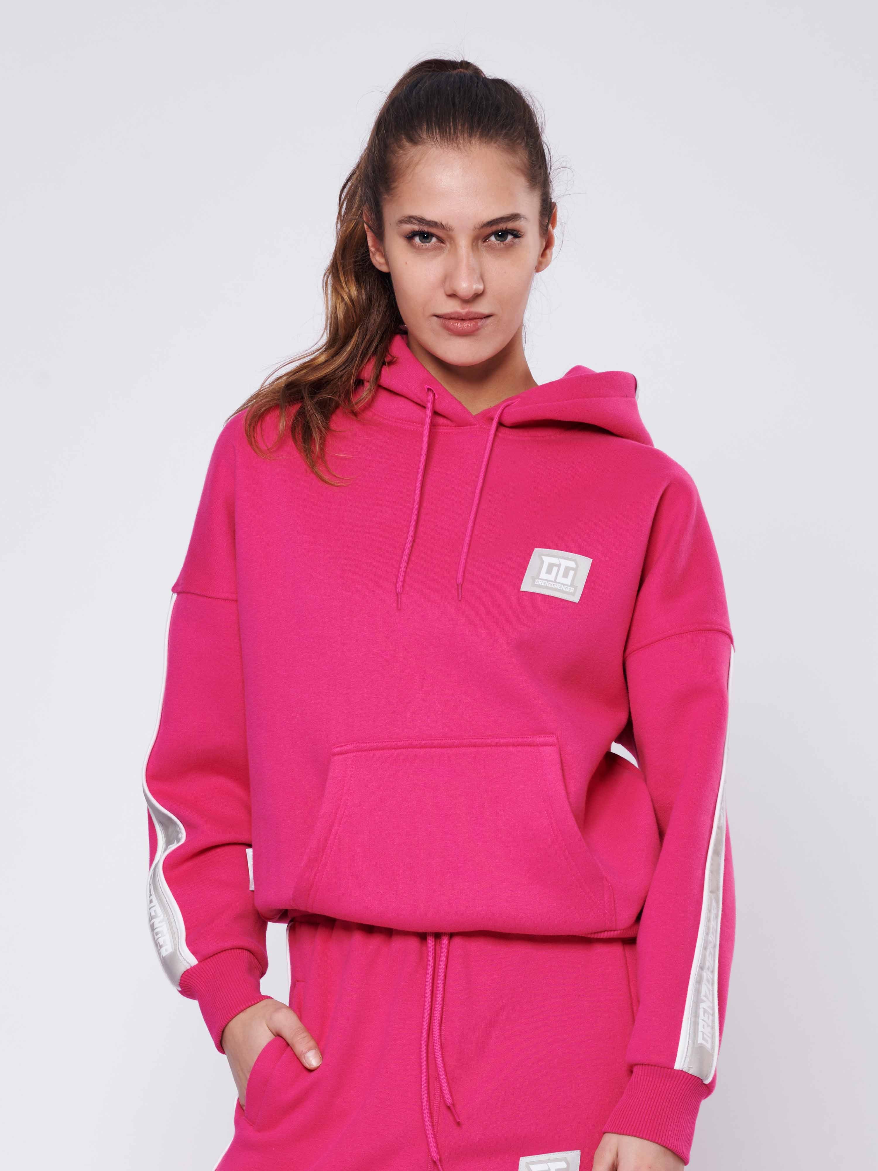 Box Hoodie Women Pink