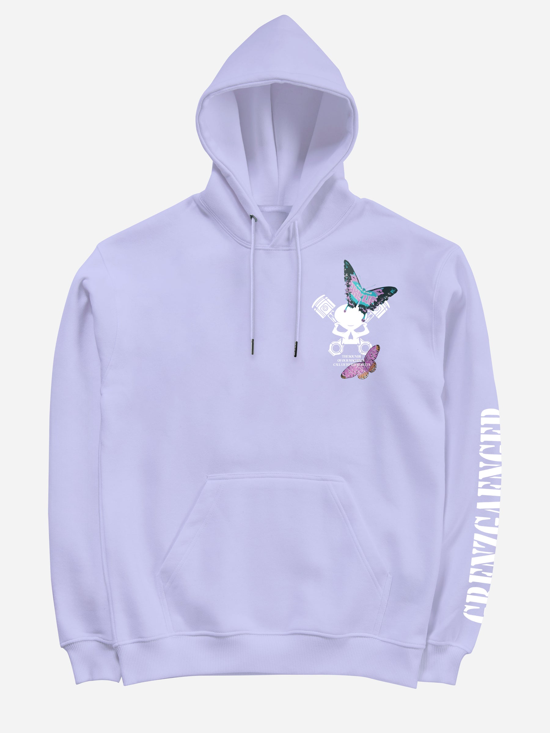 24h Grenzgaenger Butterfly Hoodie - light purple